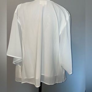 Tops | Lightweight Sheer Sleeve Loose Fit Top Nwt | Poshmark